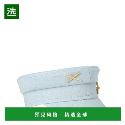 1h可退 香港直邮Ruslan Baginskiy 女士 蓝色棉帽子 KPC075PS2