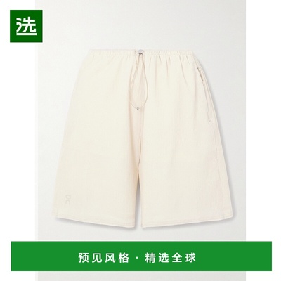 1h可退 香港直邮On 女士 + Zendaya Gloria 褶皱弹性针织短裤 1WF