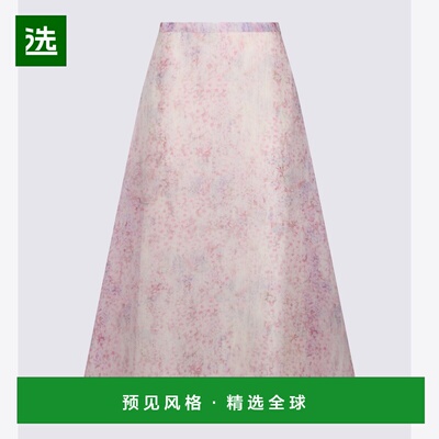 1h可退 香港直邮Alberta Ferretti 女士 紫色半身裙 261U01071649