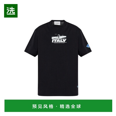 香港直邮ICEBERG 男士T恤 25II1P0F07290006325 AW2025 黑色