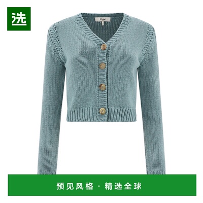 香港直邮Chloe 长袖针织衫 C24AMC14520羊绒开衫