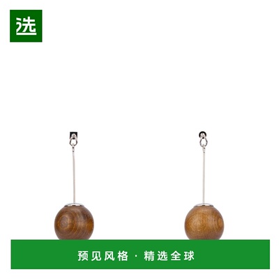 1h可退 香港直邮Jacquemus 女士 LES GRANDES BOUCLES NODO 耳环