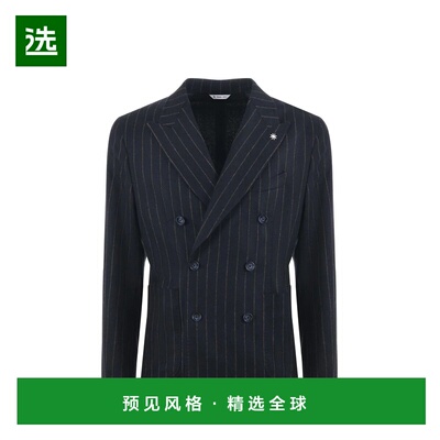 香港直邮Manuel Ritz 男士夹克 G273824360989 AW2024 蓝色