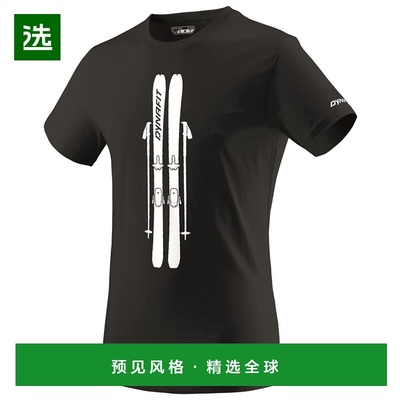 香港直邮DYNAFIT 男士户外T恤 0164591BLACKOUTSKIS CO 黑色
