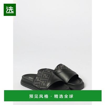 香港直邮FENDI 男士凉鞋 7X1674AF5TF1OOG SS2026 黑色 Sandals