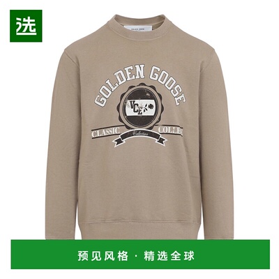 香港直邮GOLDEN GOOSE 男士 圖案印花圓領衛衣 GMP01223P002144
