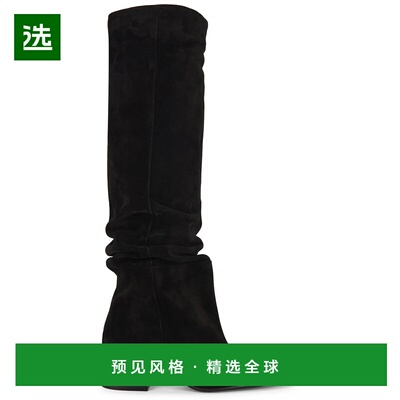 1h可退 香港直邮KHAITE 女士 Andee 及膝宽松靴子 F1101726高跟鞋