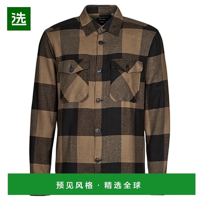 欧洲直邮Only & Sons  ONSMILO LS CHECK OVERSHIRT 男士服装长袖