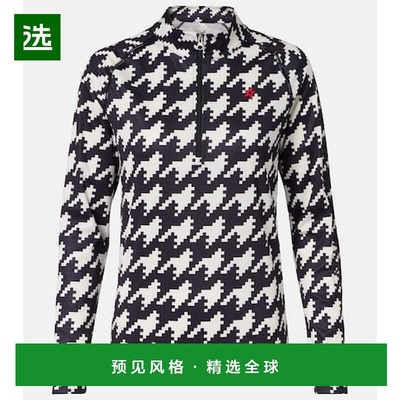 1h可退 香港直邮PERFECT MOMENT 女士 Houndstooth top 滑雪服