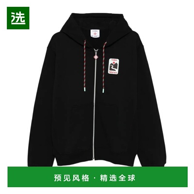 香港直邮CASABLANCA 男士卫衣 UMPF25JTP15001 AW2025 黑色