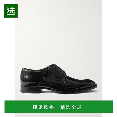 1h可退 香港直邮Celine 思琳 男士 CELINE TUXEDO DERBY 漆皮商务