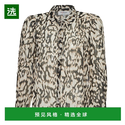 欧洲直邮Morgan  CHYLE 女士服装衬衫 241-CHYLE-F-MULTICO泡泡袖