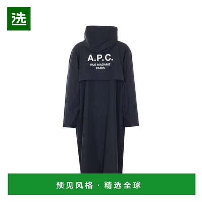 香港直邮A.P.C. 男士外套 PSALQM30012LZZ SS2026 黑色 长款Kim P