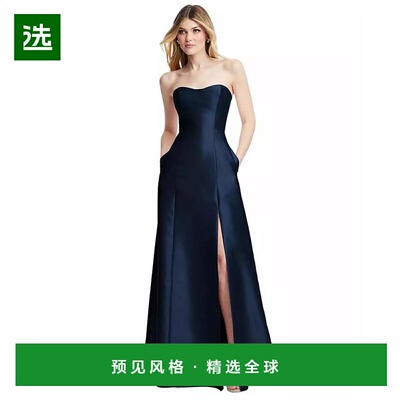 1h可退 【美国直邮】alfred sung 女士 连衣裙长裙