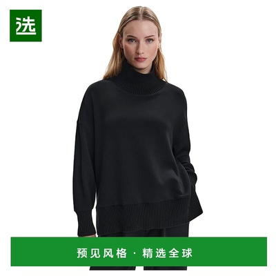 1h可退 香港直邮VARLEY 女士 Barker 高领运动衫 black黑色 舒适