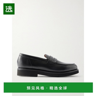 1h可退 Grenson 男士 87 运动鞋款皮质乐福鞋 115060BLAC
