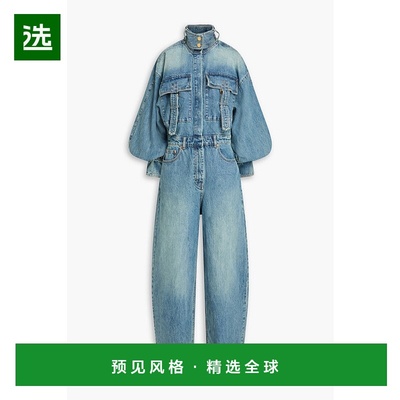 1h可退 香港直邮ZIMMERMANN 女士 牛仔连体裤 1350UF241NEPTUNE