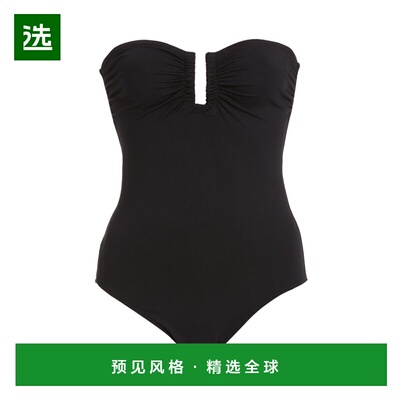 1h可退 香港直邮ERES 女士 Cassiopee 连体泳衣 black黑色 舒适时