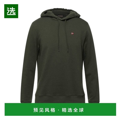 1h可退 香港直邮Napapijri 男士 运动衫 green绿色 舒适时尚
