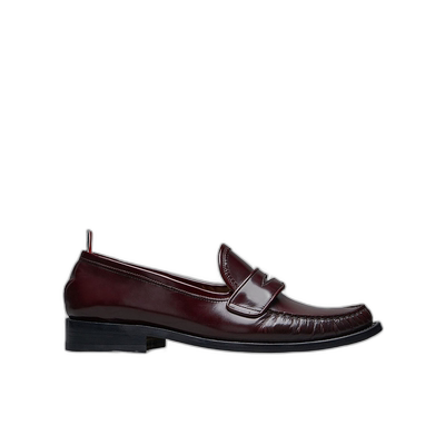 香港直邮Thom Browne SPAZZOLATO 褶裥乐福鞋 MFL106AL0043