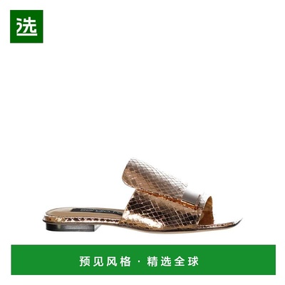 香港直邮SERGIO ROSSI 女士凉鞋 A80380MCAL091706823ROSEGOLD