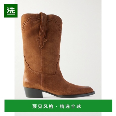 1h可退 香港直邮Paris Texas 女士 Hilda 绒面革短靴 PX1452XWACS