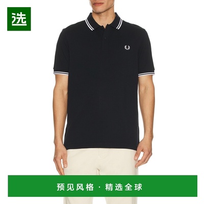 1h可退 香港直邮Fred Perry 弗莱德.派瑞 男士 对称斜纹衬衫 M360