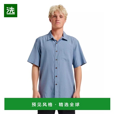 1h可退 【美国直邮】quiksilver 男士 衬衫短袖