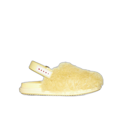 香港直邮Marni 徽标穆勒鞋女鞋拖鞋 SBMS008201LM071