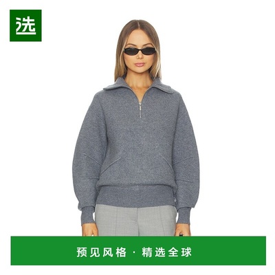 1h可退 香港直邮Helmut Lang 海尔姆特·朗 女士 Boiled 拉链高领