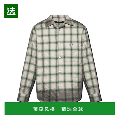香港直邮MISBHV 男士衬衫 251M142 AW2025 花色 绗缝格纹衬衫