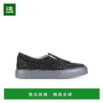 香港直邮CHIARA FERRAGNI 女士休闲鞋 CF1691BLACK SS2022一脚蹬