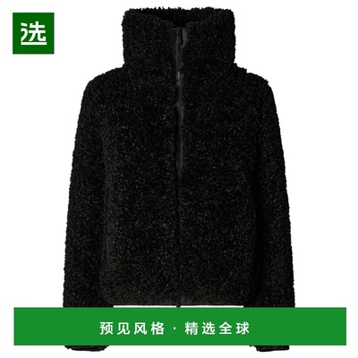 香港直邮SAVE THE DUCK 女士抓绒衣 1046090BLACK CO 黑色