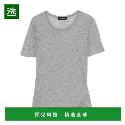 香港直邮Anine Bing 女士T恤 A0811500GRY1GREY SS2026 灰色
