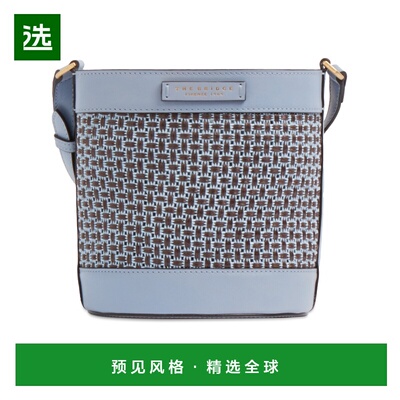 香港直邮THE BRIDGE 女士斜挎包 041116KX00A SS2026 蓝色 BUCKET