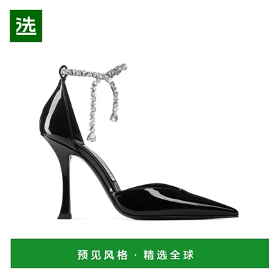 香港直邮Jimmy Choo 漆皮高跟鞋 STEVIE100PAT080258皮鞋