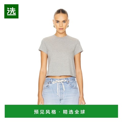 1h可退 香港直邮redone 女士 50s 宽松款T恤 06802WBOXYTE