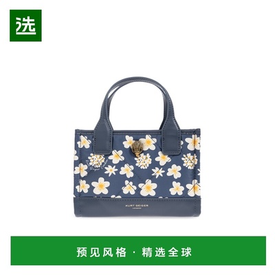 香港直邮KURT GEIGER 女士手提包 XSRECYCLEDSQSHOPPER0BLUEPALC