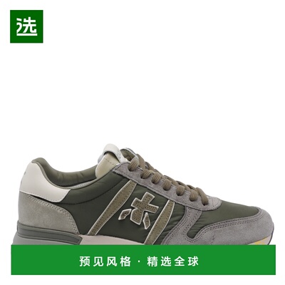 香港直邮PREMIATA 男士运动鞋 LANDER7706 AW2025 绿色