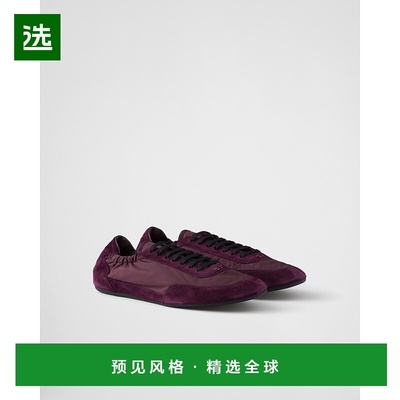 欧洲直邮PRADA (2025) Collapse 弹性运动鞋，采用 Re-Nylon 和绒