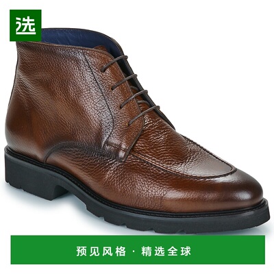 欧洲直邮Brett & Sons   男士靴子皮靴鞋子 4605-ANTIQ-MARRONE