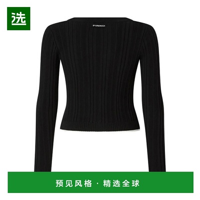 香港直邮PINKO 女士针织衫 105421A2PSZ99 AW2025 黑色 Pullover