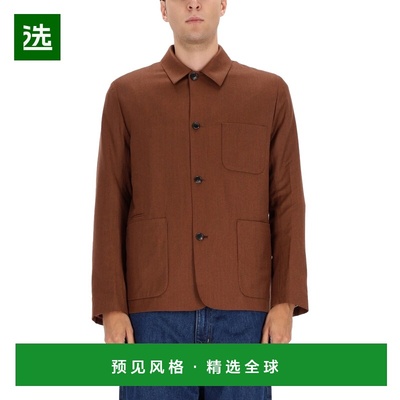 香港直邮PAUL SMITH 男士夹克 M1R017XT0010968 AW2025 棕色
