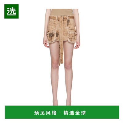 香港直邮BLUMARINE 女士半身裙 2G114AM5705 SS2023 花色 工装牛