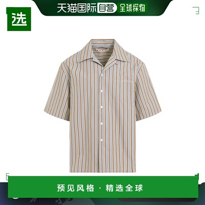 香港直邮Marni 条纹衬衫 CUMU0213S4UTC336短袖