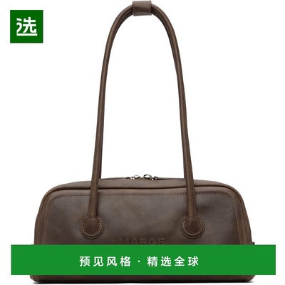 1h可退 香港直邮Marge Sherwood 女士 棕色 Soft Boston EW 单肩