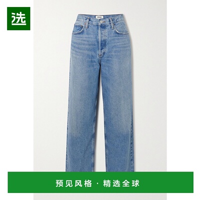 香港直邮AGOLDE 女士 Slung Puddle 低腰牛仔裤 A92081535LIBERTI