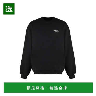 香港直邮Represent 男士卫衣 OCM41115001 AW2024 黑色 Represent