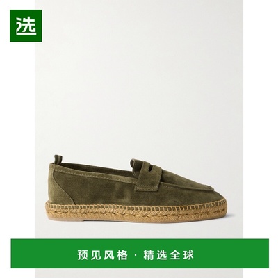 1h可退 香港直邮CastaÑer 男士 Nacho 绒面革麻底鞋 NACHOT186402