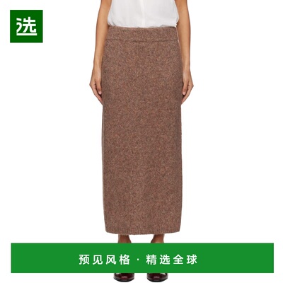 1h可退 香港直邮Lauren Manoogian 女士 驼色 Loft 半身裙 AW25B2